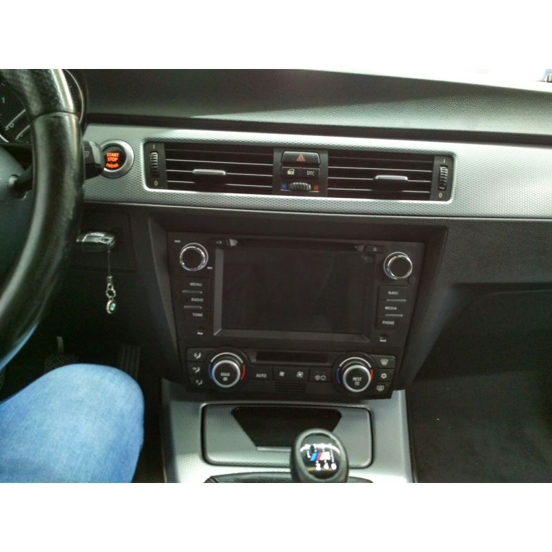 Auto Rádio BMW E90, E91, E92, E93 GPS DVD Bluetooth Android ...